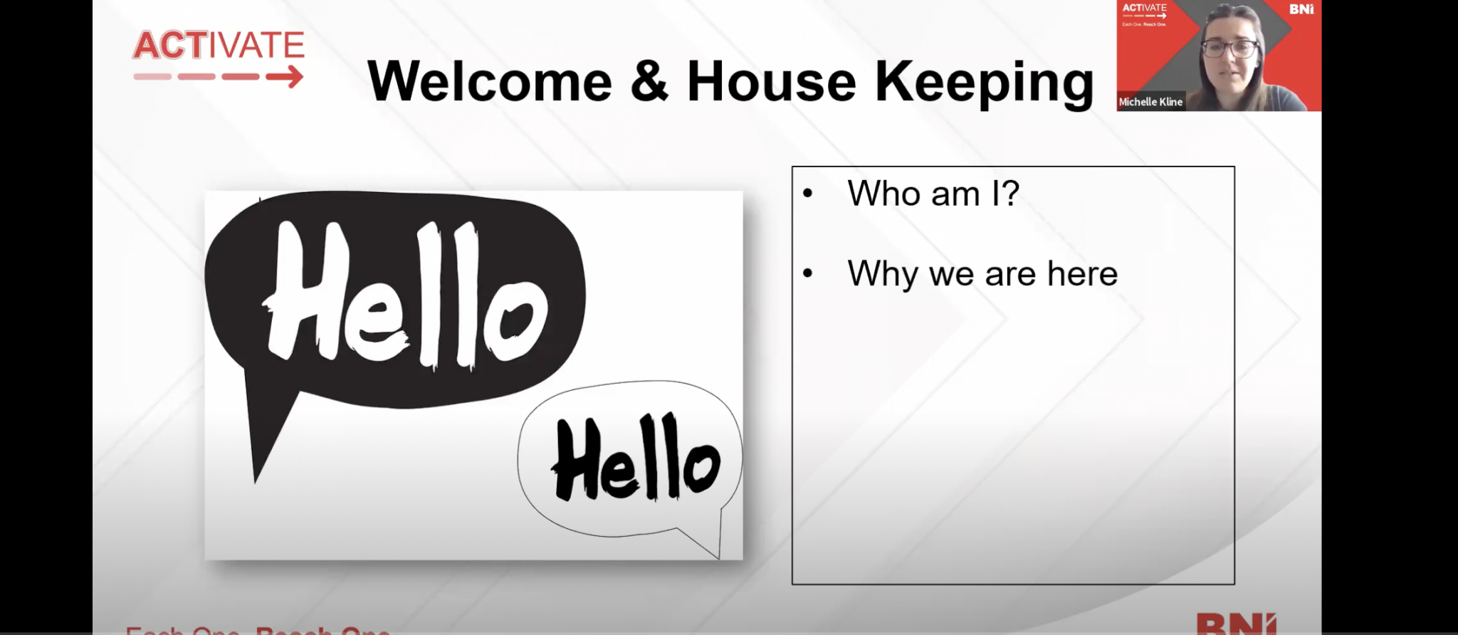 BNI ACTIVATE - Contact Sphere Challenge - Week 4 - Red Bearded Marketing